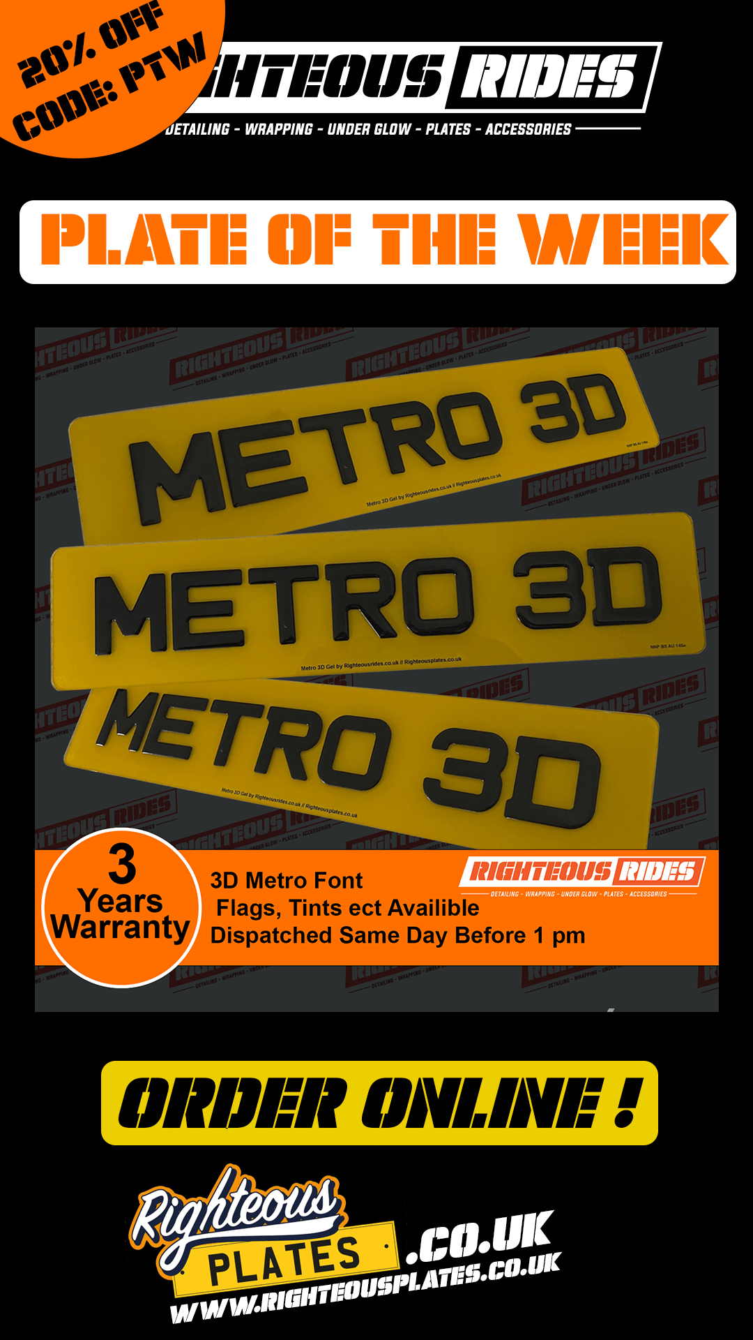 Unveiling Plate of the Week: 3D Gel Metro – Grab Yours with a Stunning ...